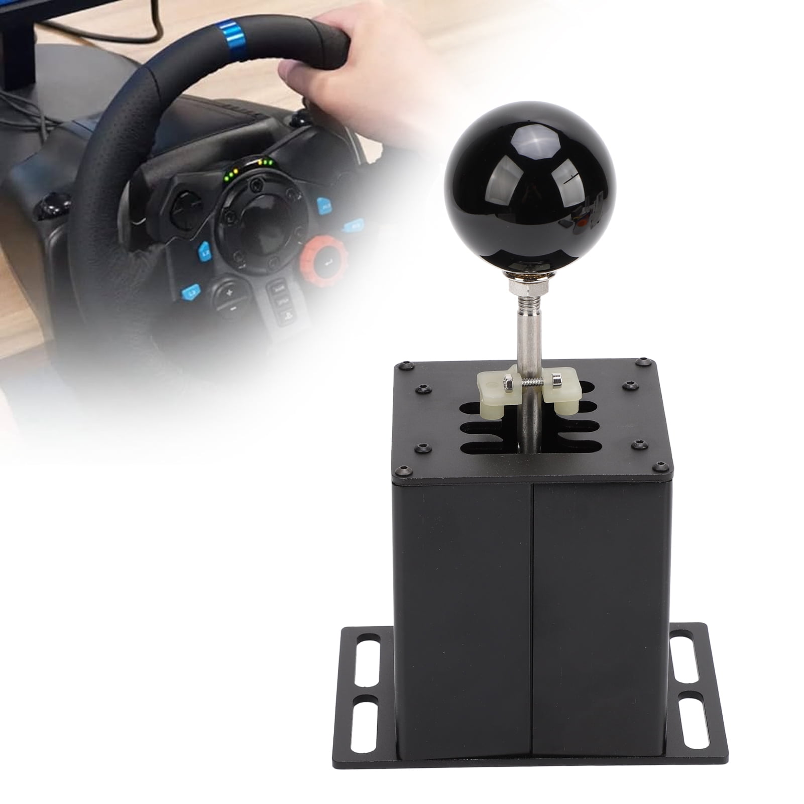 PC Simulator USB Shifter, 6+R H Gear Shifter Elegant Cómodo Toque Para ...