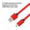 USB to Mini USB Braided Cable Fast Data Charger Cable for Digital ...