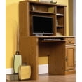 Sauder Orchard Hills Computer Desk with Hutch, Carolina Oak Finish ...