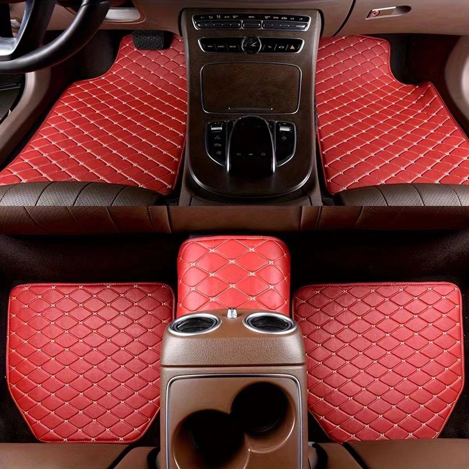 Click here for Maytalsory 5 Pcs Waterproof Leather Car Floor Mats... prices