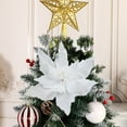 Eolstice Festive Christmas Tree Decoration, Realistic Simulation Flower ...
