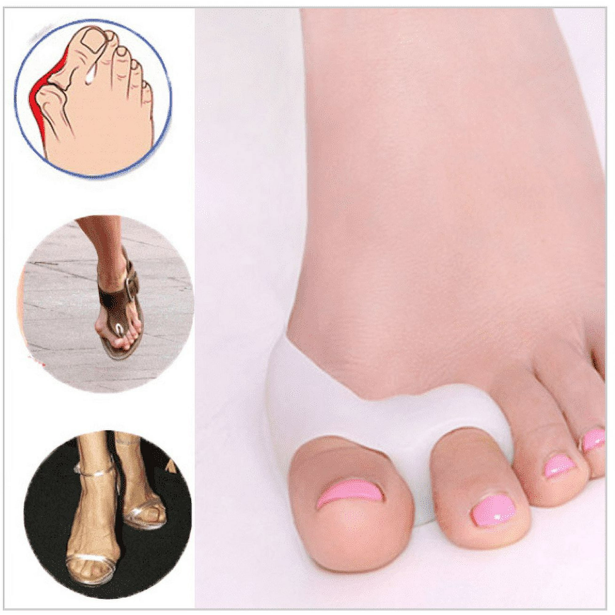 Click here for Chlua One Pair Of Overlapping Toe Separators Bunio... prices