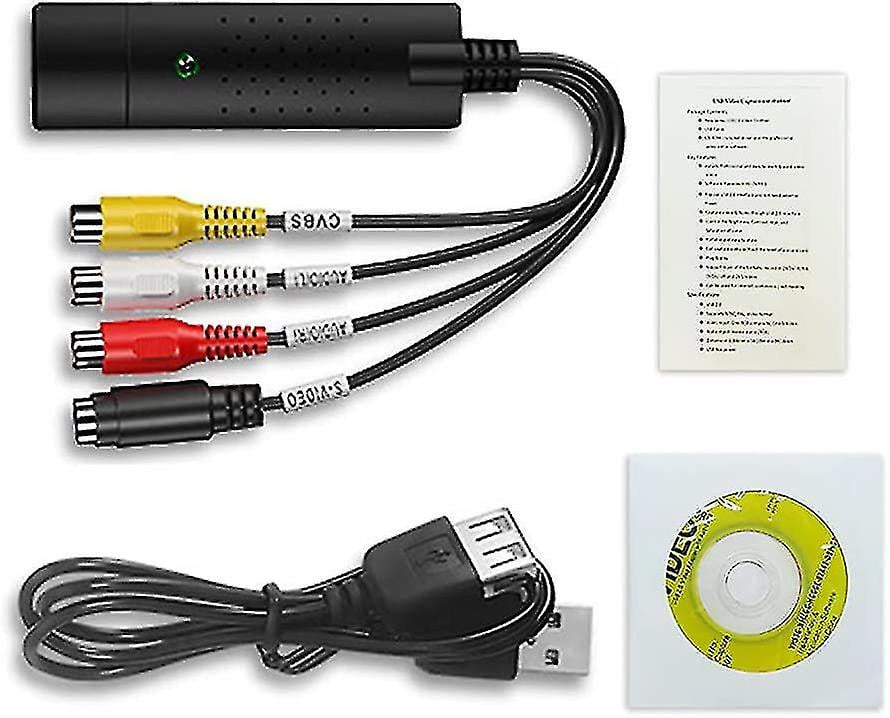 Convertidor Vhs A Digital Convertidor De Video Usb 2.0 Tarjeta De ...