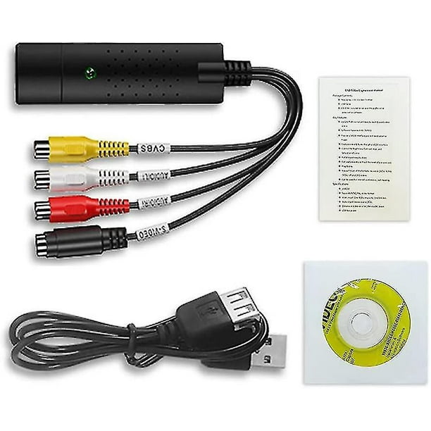 Convertidor Vhs A Digital Convertidor De Video Usb 2.0 Tarjeta De ...