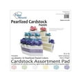 Paper Accents Cardstock Pad 12"x 12" Pastel Pearl Assortment 24pc ...