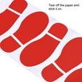 5.9x2.5" Footprints Floor Stickers Footprint Wall Stair Decal Sticker ...