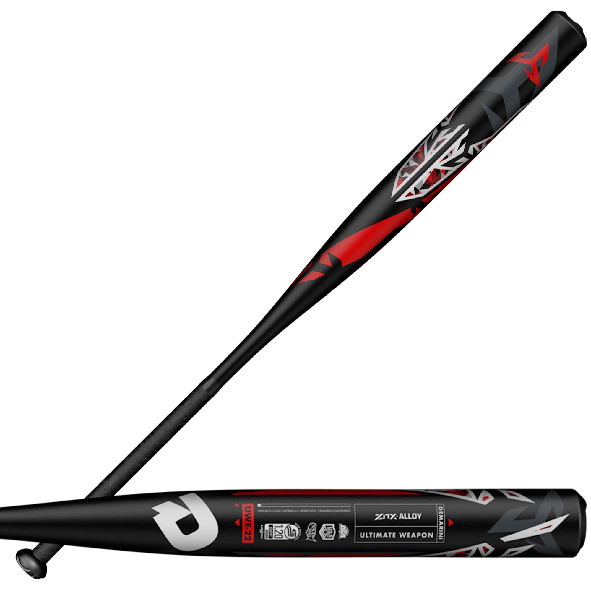 DeMarini 2022 Ultimate Weapon Slow-pitch Softball Bat - 34 In./30 ...