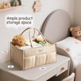 Baby Diaper Caddy - Stylish Basket for Newborn Essentials, Nursery ...