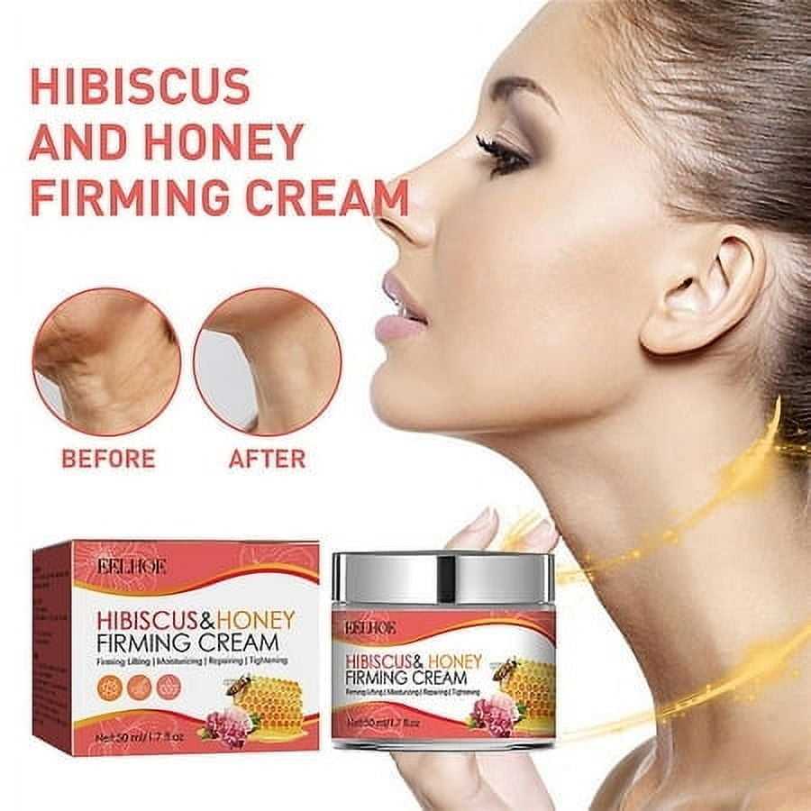 50ml Hibiscus Honey Firming Cream Neck Skin Tightening Anti Aging ...