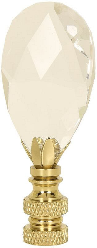 Finial Showcase Brass 225 Finials