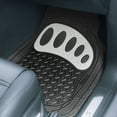 FH Group Trimmable ClimaProof Rubber Floor Mats With Footprint Design ...