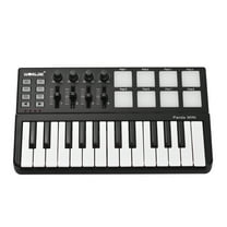 WORLDE Panda Mini USB MIDI 25-Key Controller, 8 Backlit Drum Pads ...