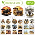 1 Set PVC DIY Heat Transfer Paper for UV Sublimation Cup Animals ...