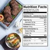 80% Lean / 20% Fat Ground Beef Chuck, 1 lb Tray, Fresh, All Natural* - Walmart.com