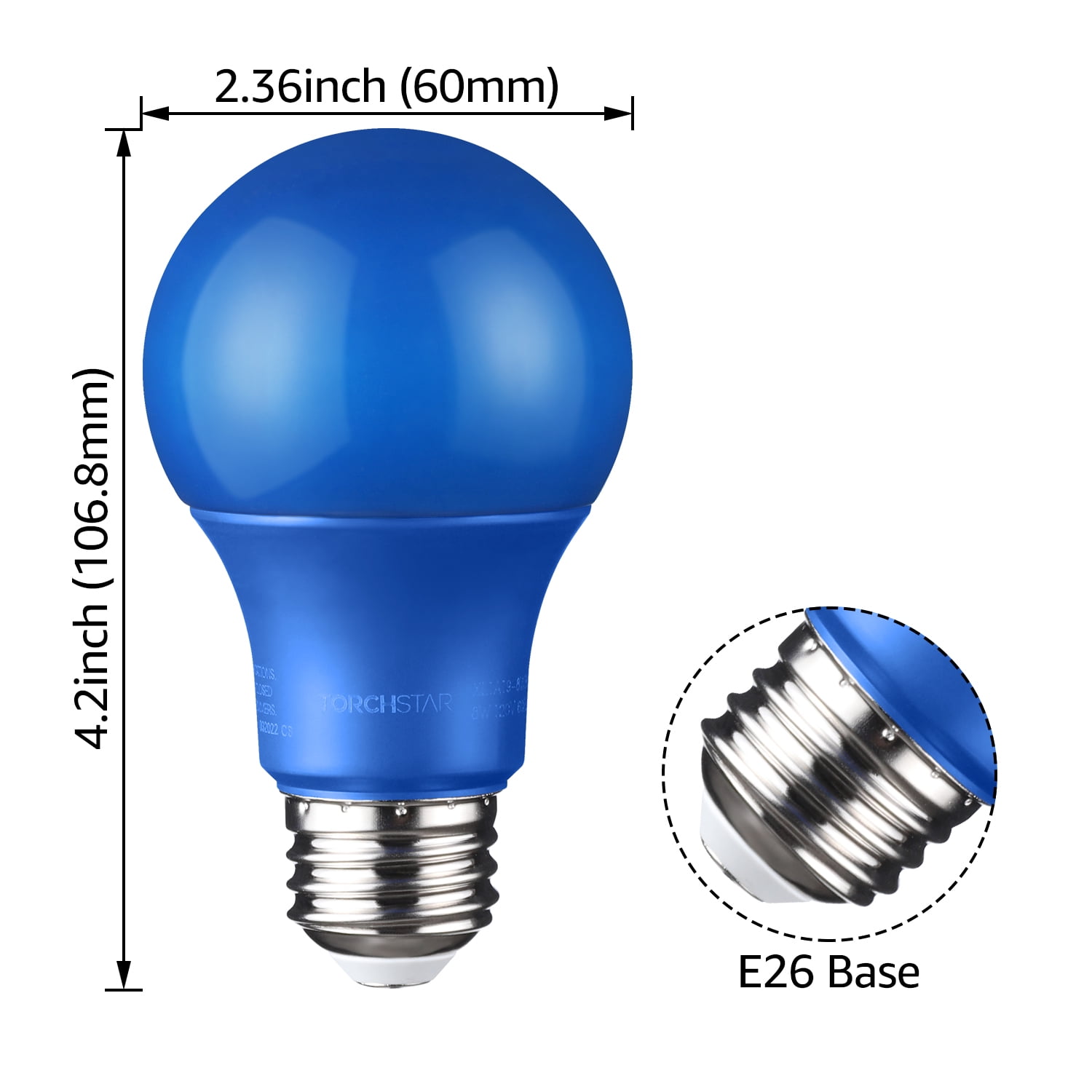 Standard Us Light Bulb Base Size | Shelly Lighting