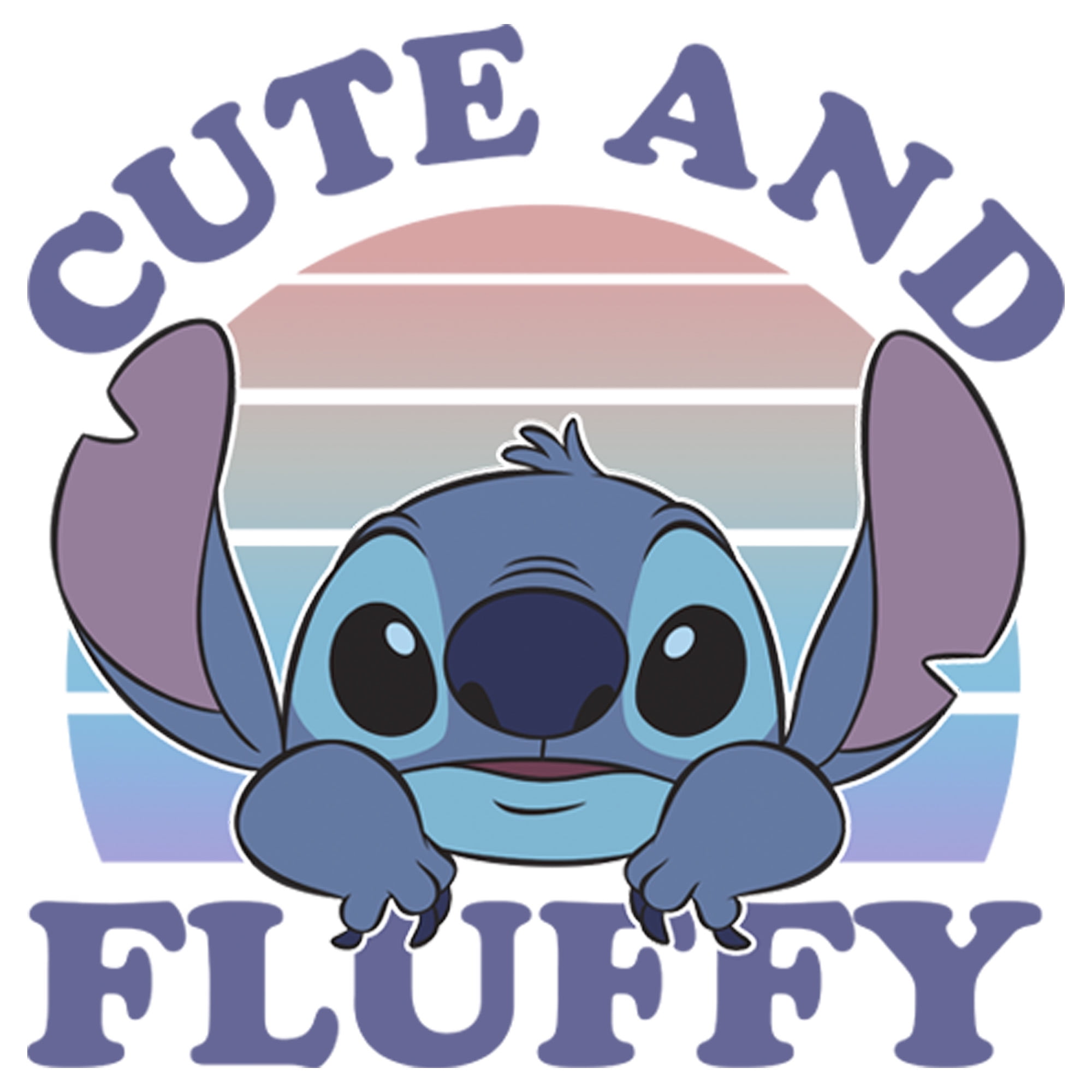 Stitch Cute And Fluffy