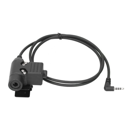 Earpiece Adapter, Sturdy Two Way Headset Adapter Precise Cut Easy ...