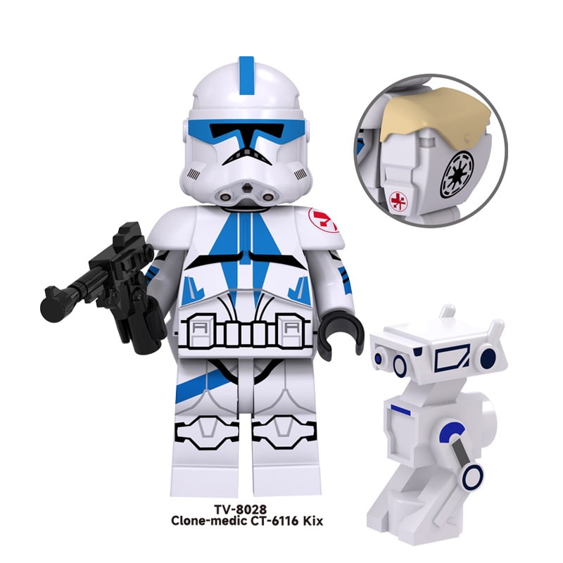Space Wars Wrecker Clone Trooper Commander Cody Bly Hunter Thorn Mini ...