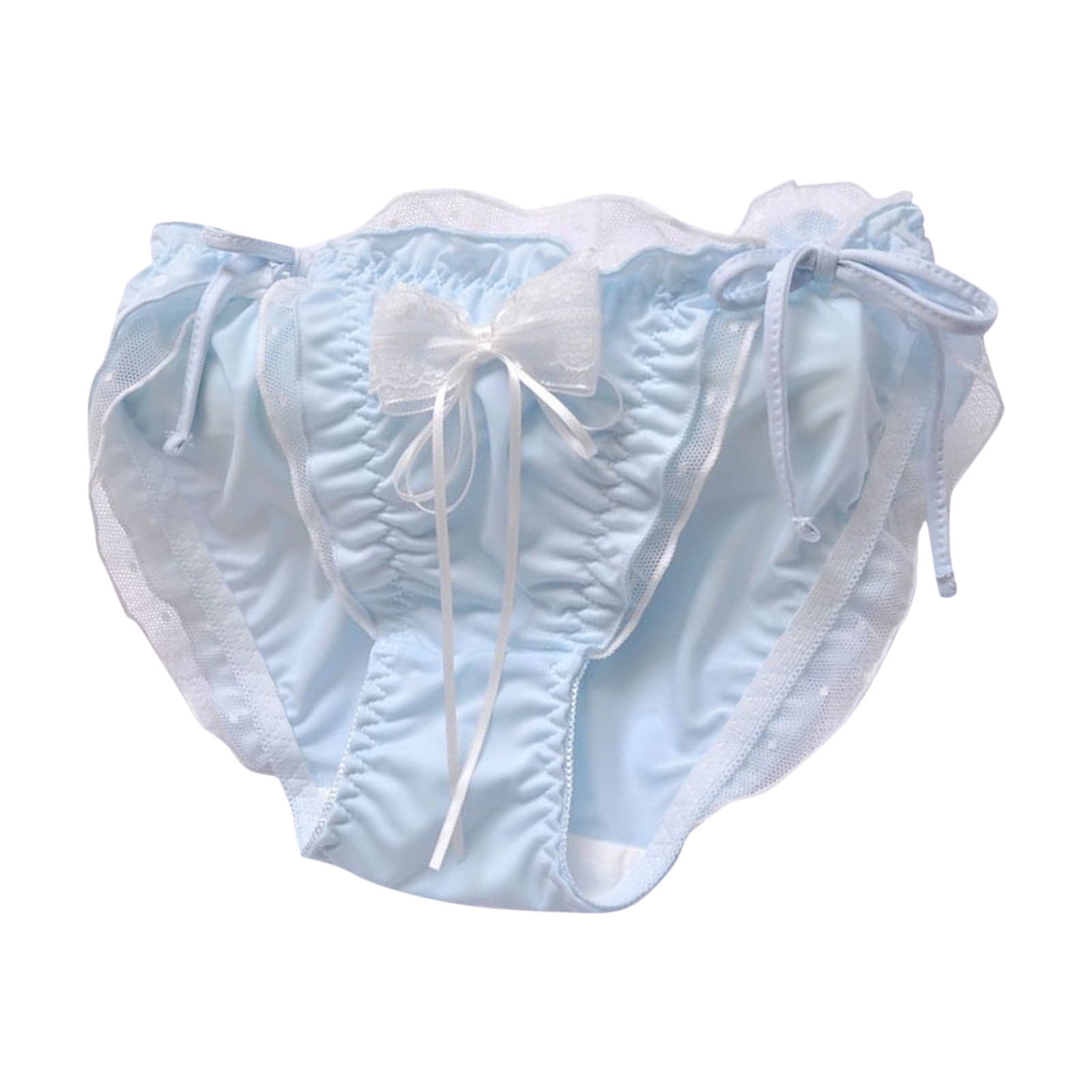 Click here for Cfhntfmh Womens Underwear Panties Lace Ruffled Bow... prices