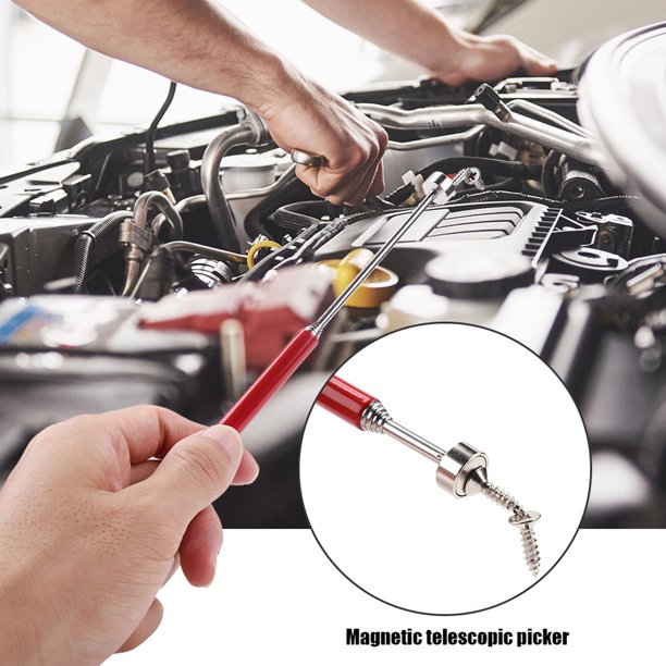 Herramientas de pluma de recogida magnética telescópica Mini imán ...