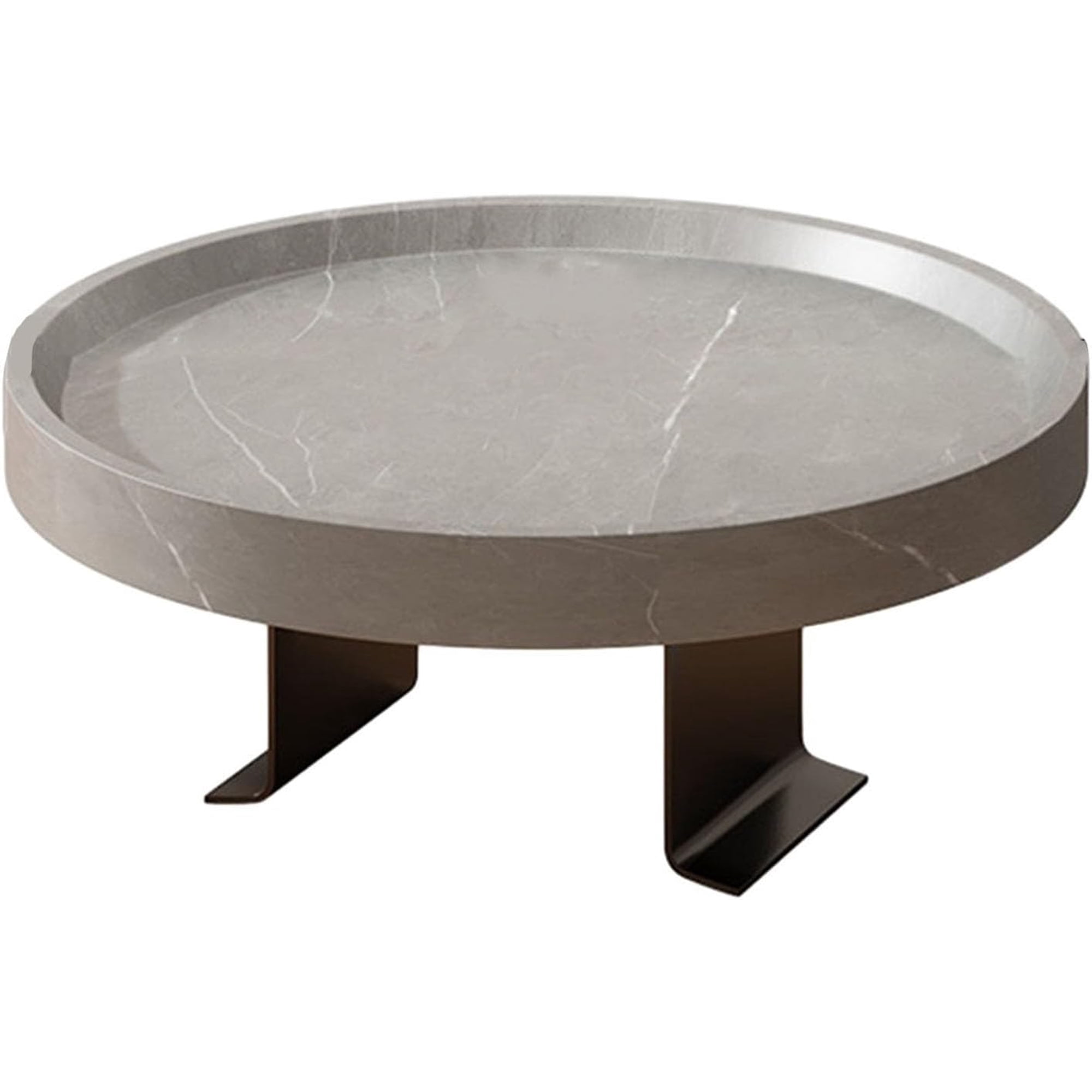 Click here for Sansanlou Sofa Tray Table With Metal Legs  30x30cm... prices