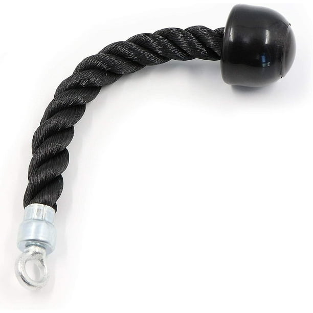 Triceps Rope Nylon 13" Triceps Rope With Non-slip Handles Multifunction ...