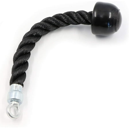 Triceps Rope Nylon 13" Triceps Rope With Non-slip Handles Multifunction ...