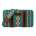 Wrangler x Montana West Wristlet Wallet with Strap Pocket, Boho Aztec ...