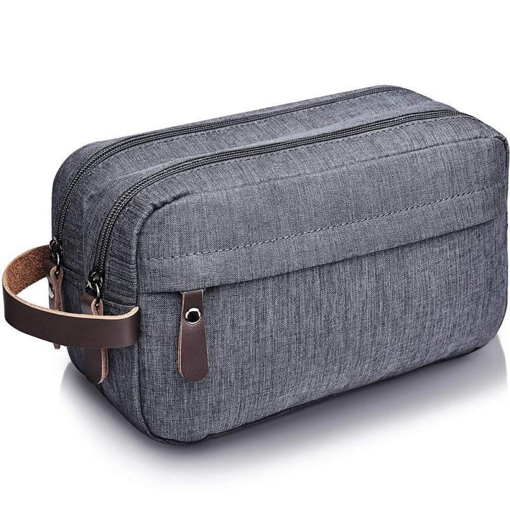 Small Nylon Toiletry Kit Bag, Lightweight Shaving Bag For Men And Women ...