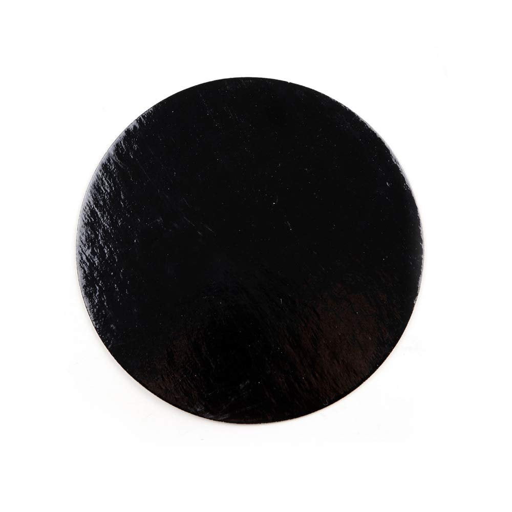 Enjay Black Round Mono-Portion Pastry Board 5" 25 Pieces - Walmart.com