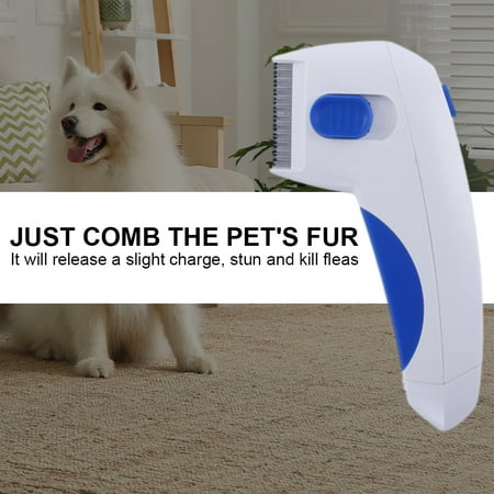 Coiry Electric Flea Zapper Comb Gentle and Safe Electric Lice Comb ...