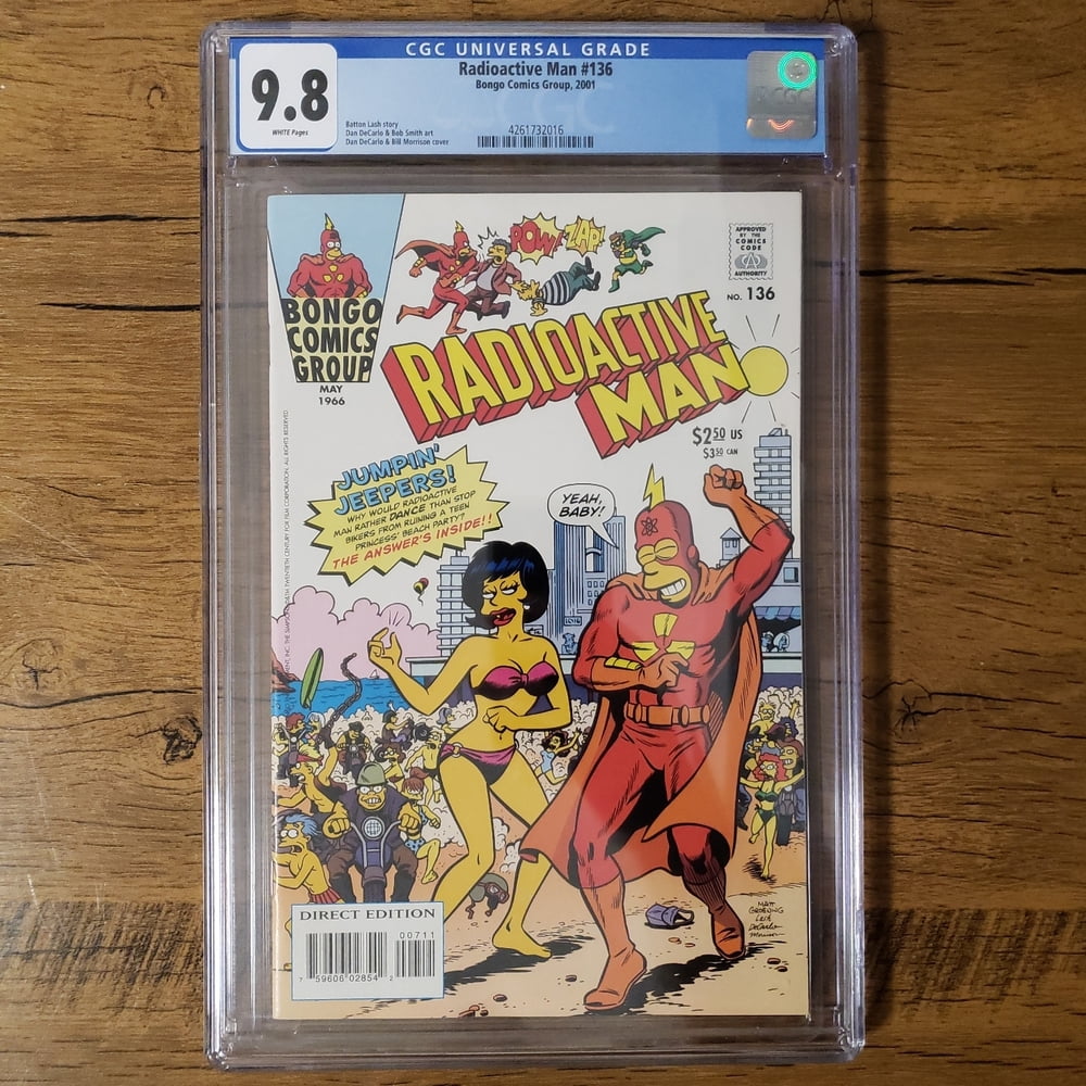 Radioactive Man #136 - CGC 9.8 Comic Book - Walmart.com