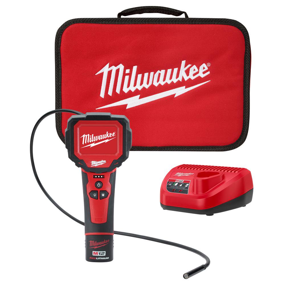 Milwaukee 2313-21 M12 12-Volt Lithium-Ion Cordless M-Spector 360-Degree ...