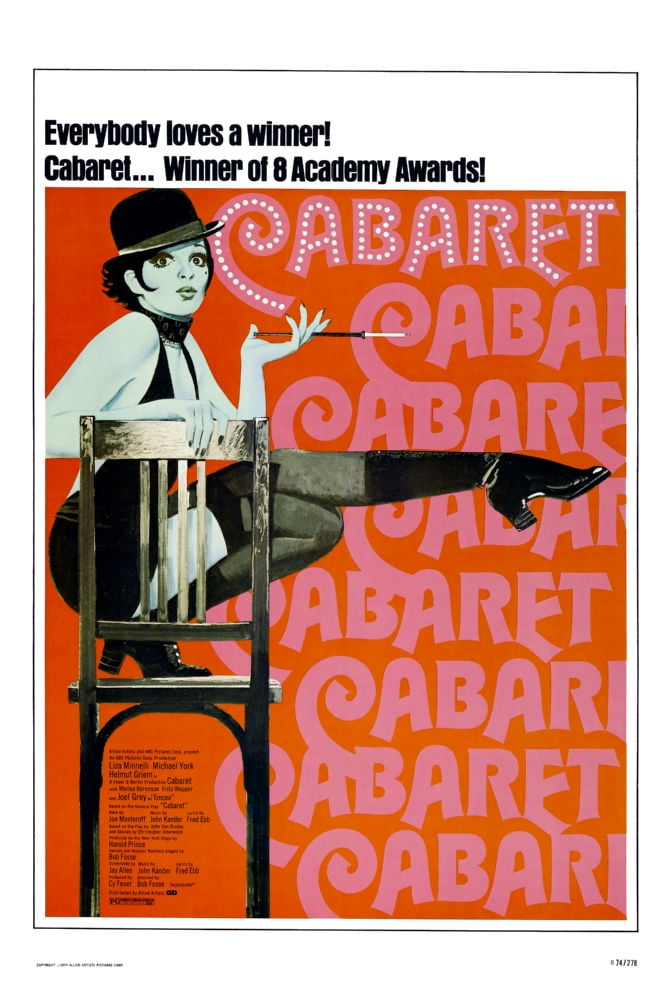 Cabaret Movie Poster 16"x24" Poster Medium Art Poster 16x24 #383893 ...
