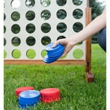 Yard Games Giant 4 In A Row Game - Large Outdoor Connect Four Set for ...