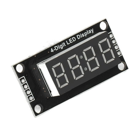 4 Digit Tube, 0.36in TM1637 LED Segment Display Module Green Light For ...