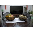 Fruit Basket With Lid - Decorative Fruit Bowl Metal Wire Basket Covered ...