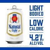 Natural Light American Light Lager Beer 15 pack 12 fl oz Aluminum Cans ...
