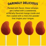 Vero Mexican Spicy Mango Candy Lollipops with Chili Powder, 40 Count ...