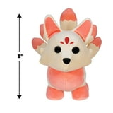 "Adopt Me! Plushies: 8"" Collector Kitsune Pet Dog, Ultra-Soft Stuffed Animal Plush Toy ...