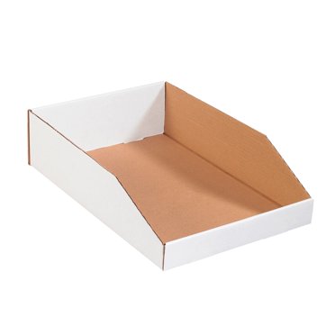 Box Partners Open Top Bin Boxes 8" x 12" x 4 1/2" Kraft 50/Bundle ...