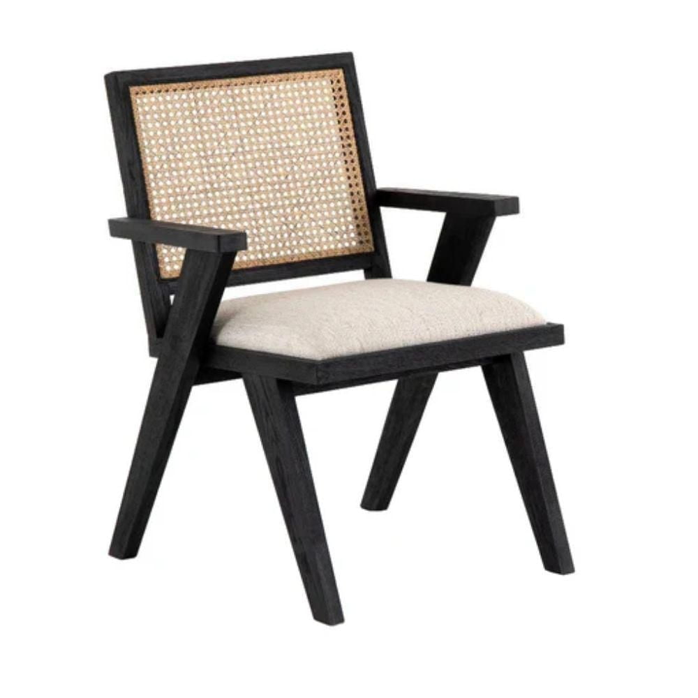 Click here for Plata Décor Import Inc Modern Rhonda Cane Dining C... prices