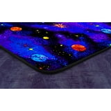 Space Explorer 12' x 6' area rug in color Fluorescent - Walmart.com