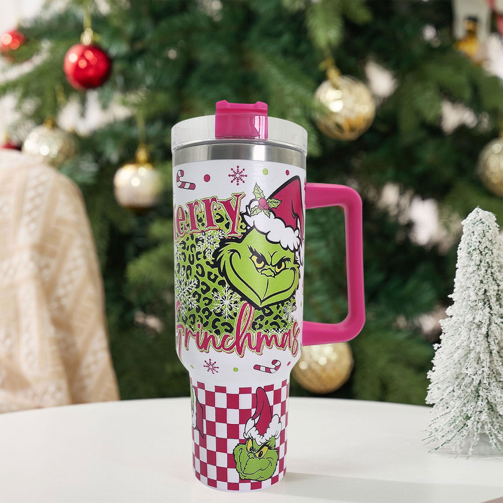 40OZ Vaso Térmico de Acero Inoxidable, Stanley The Grinch , Taza ...