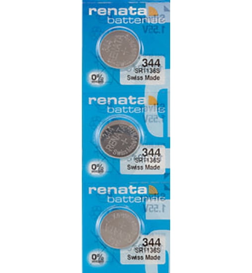 3 x Renata 344 Watch Batteries, SR1136S Battery | Walmart Canada