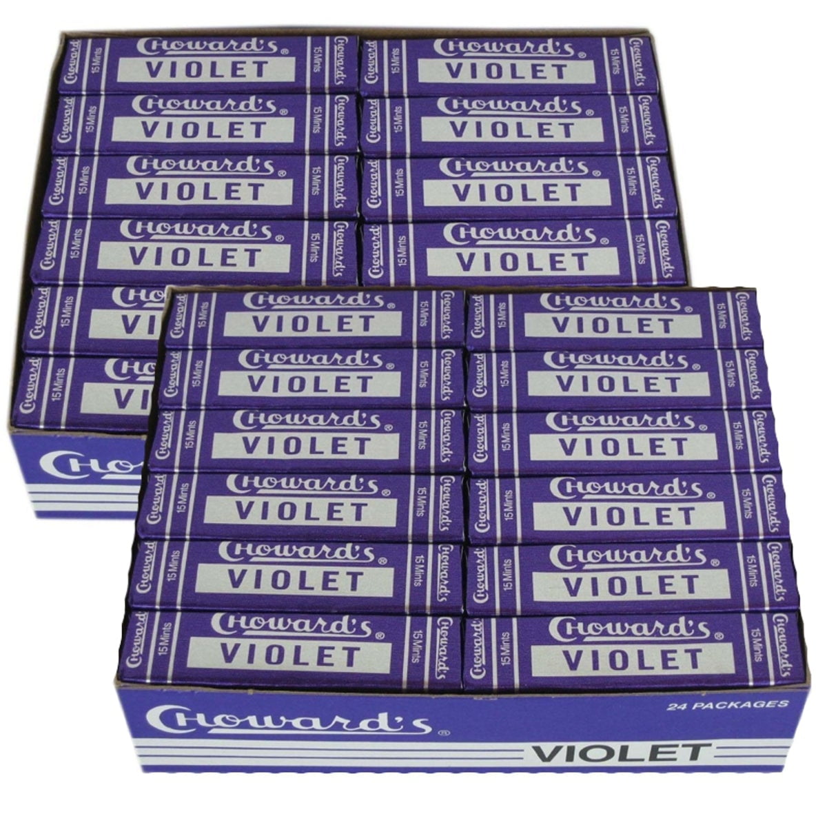 C Howards Chowards Mints Violet Mints 2/24 Ct mentas violetas - Walmart.com