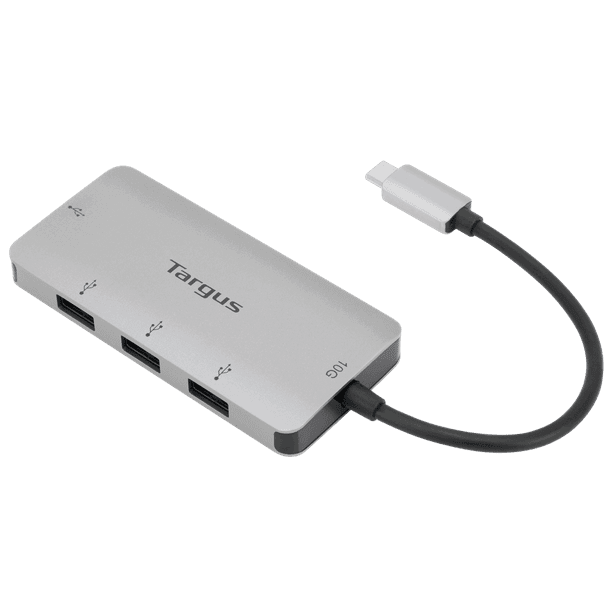 Targus USB-C Multi-Port Hub with 4x USB-A Ports, 10G - ACH227USZ ...