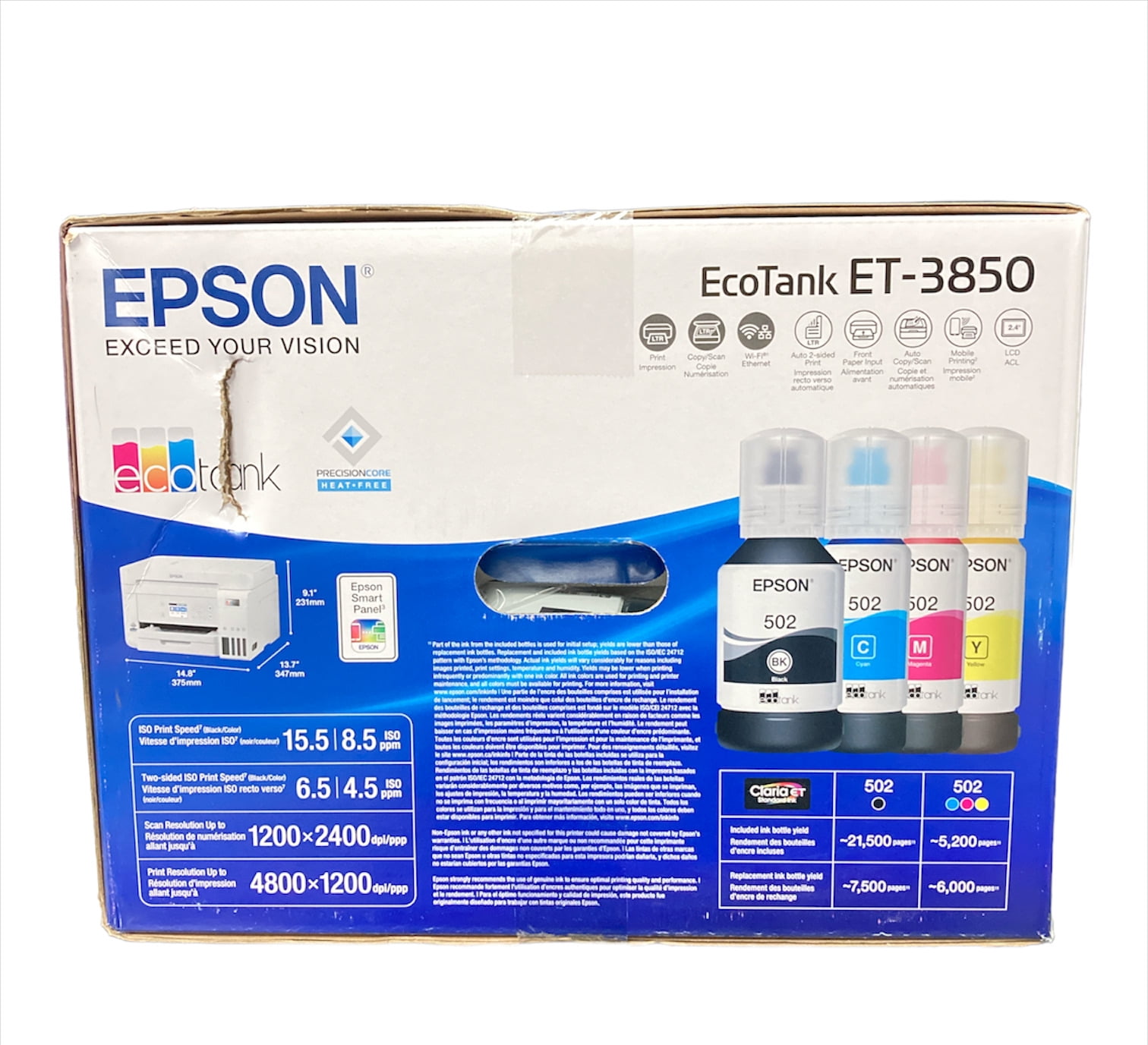 Epson EcoTank-3850 Special Edition All-in-One Nepal | Ubuy