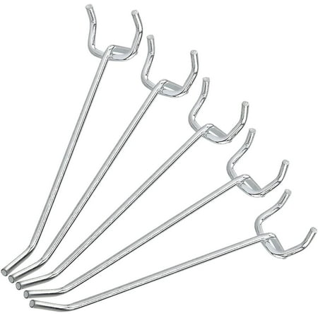 53100a 4 Pegboard Hook Organizer Kit | 50 Pieces | Metal Shelf Hook ...