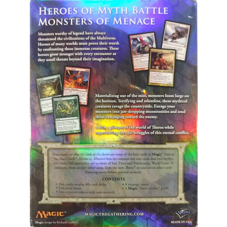 Heroes Vs Monsters Mtg